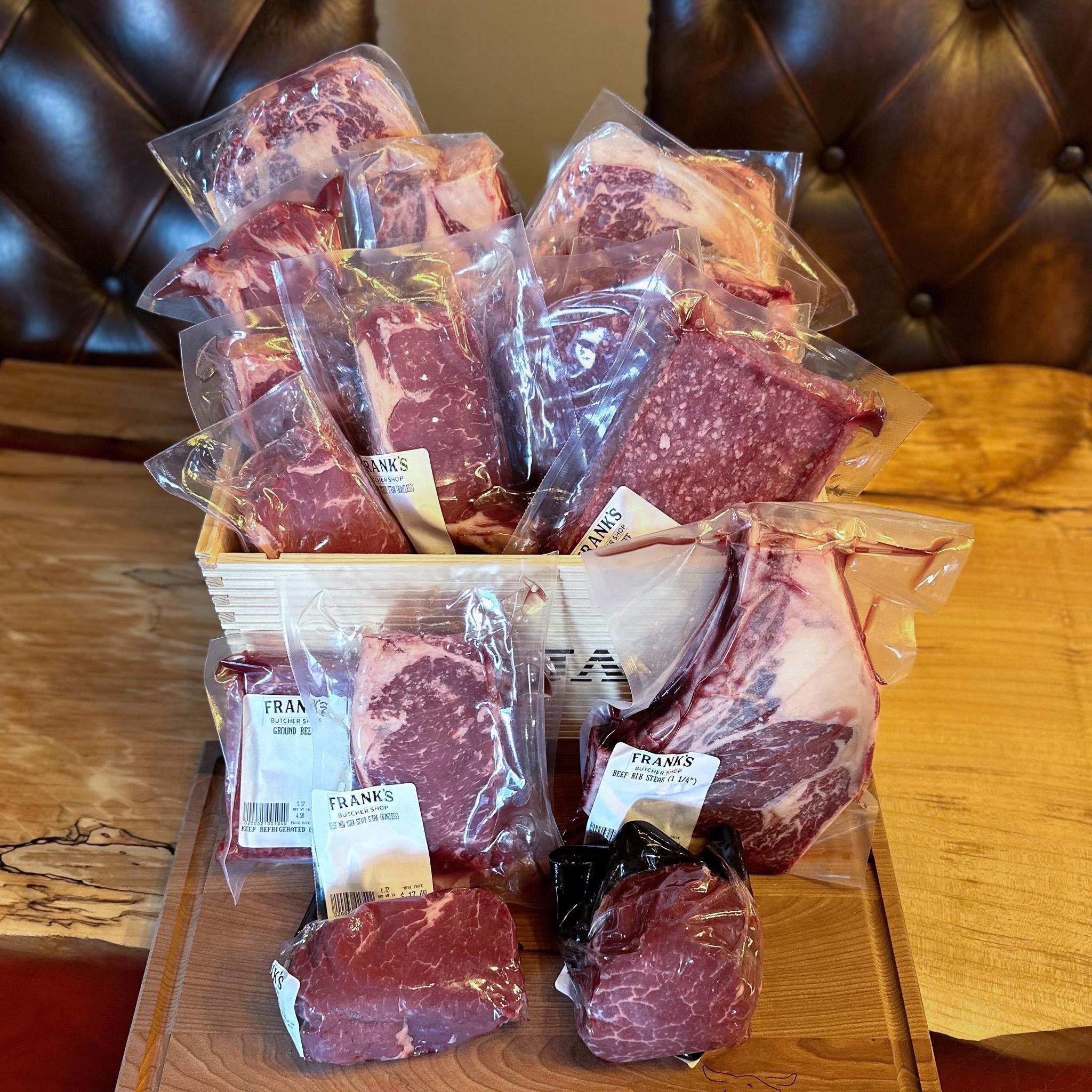 Premium Frank's Premier Beef Bundle – Frank's Butcher Shop