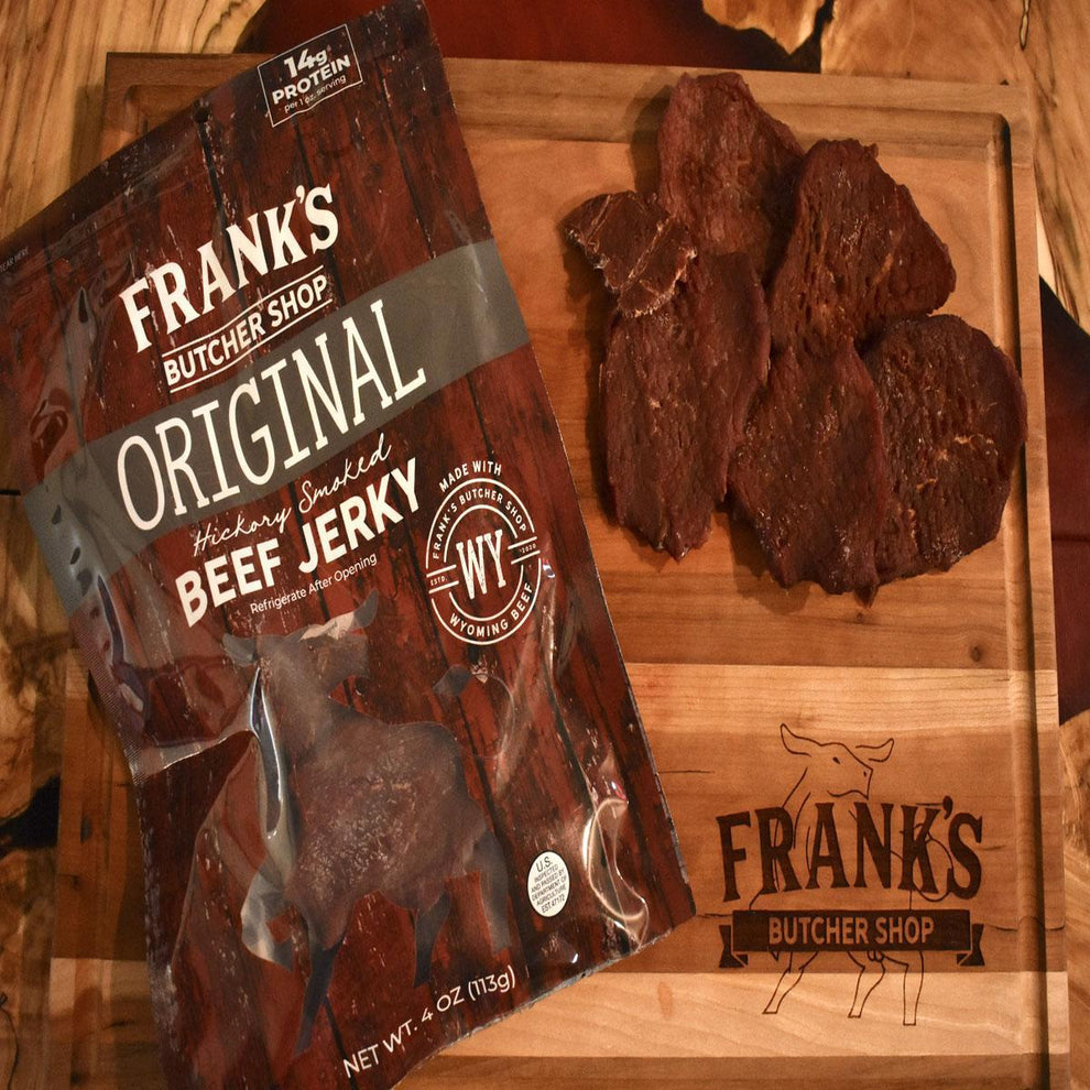 Order Original Beef Jerky at Frank's Butcher Shop!