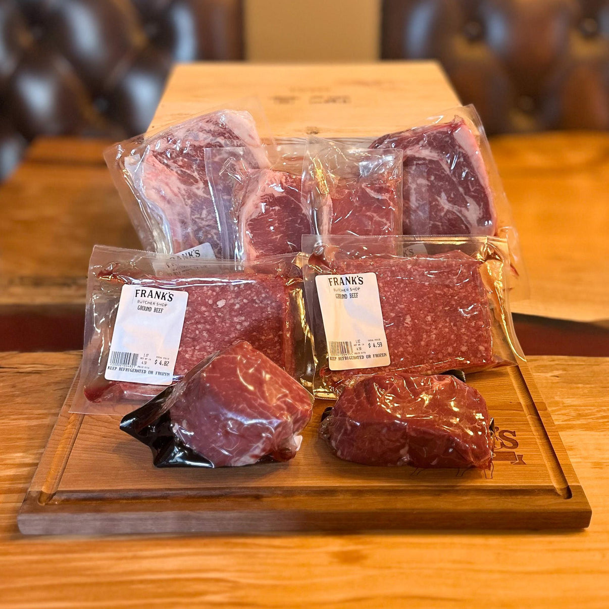 Family Beef Bundles: Premium Beef Rib Eye Steak Packages!